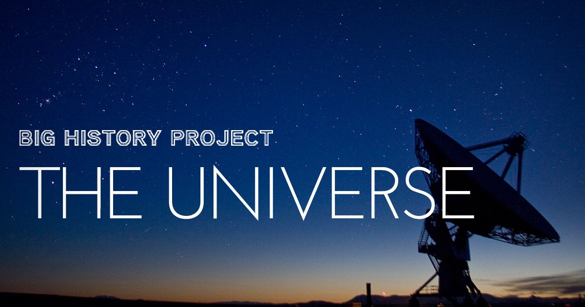 The Big History Project launches